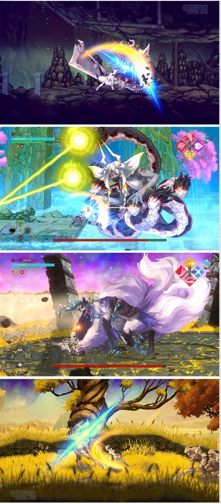 [PS5][NSW] 전용 횡스크롤 탐색형 2D 액션 게임 '로스트 에픽' 패키지 버전 한국어화 정식 발매!