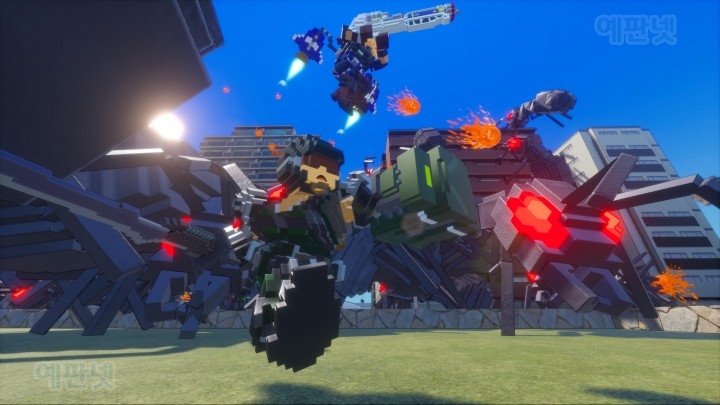 [PS5][NSW] '네모난 지구에 또다시 적이 나타났다고!? 디지복셀 지구방위군 2 EARTH DEFENSE FORCE ...