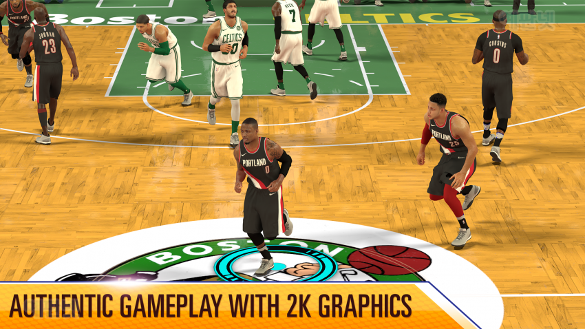 2K, 새로운 NBA 2K 모바일, iOS 출시, 안드로이드는 사전등록 시작